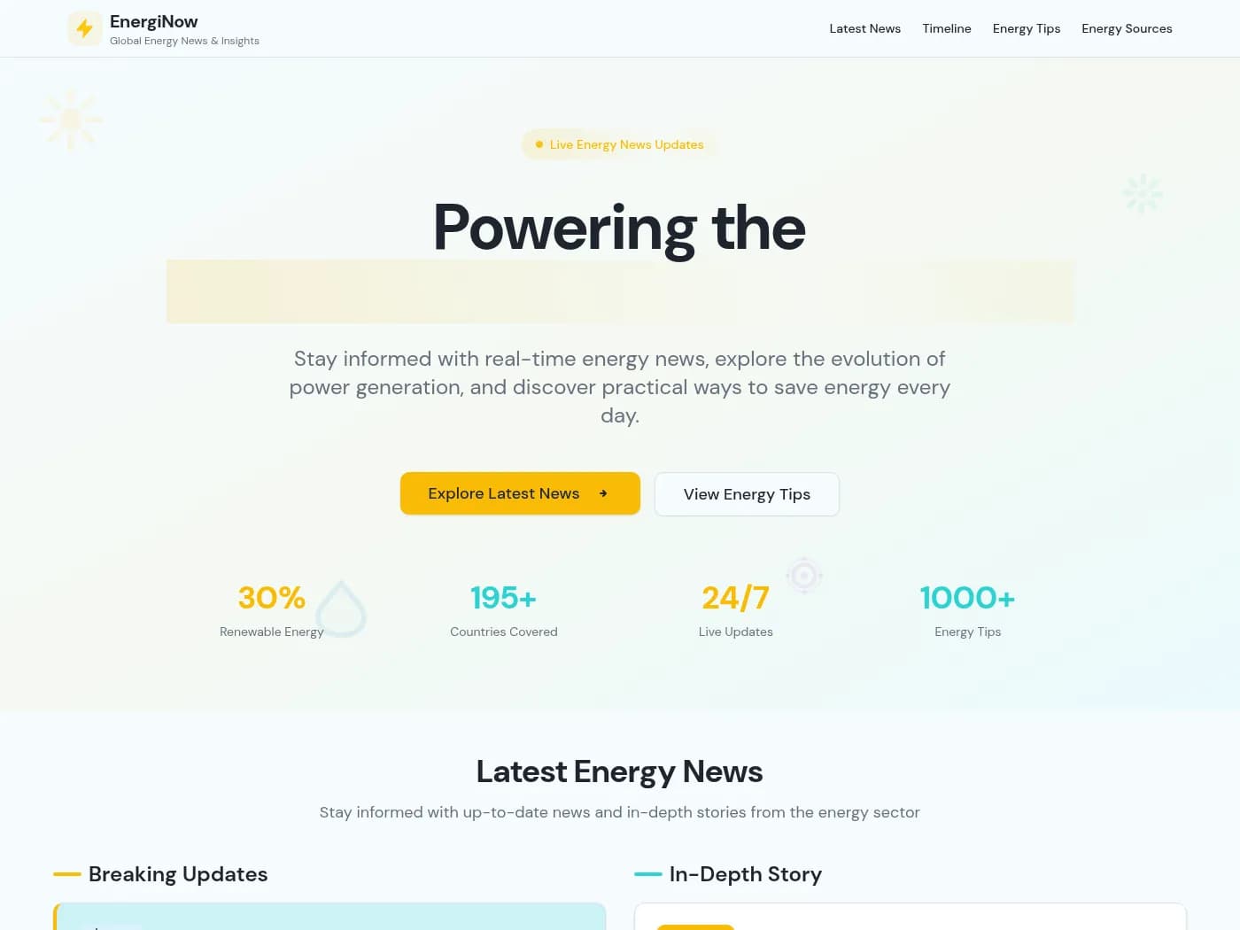EnergiNow: The Global Energy News & Insights Hub