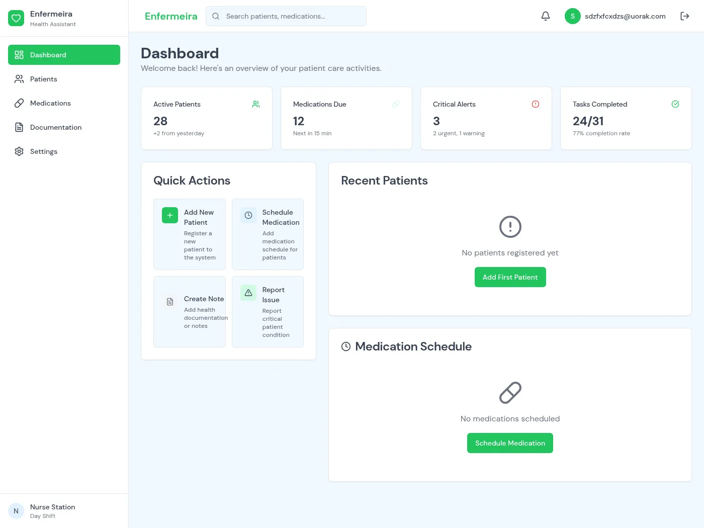 Enfermeira: Virtual Health Assistant for Nurses