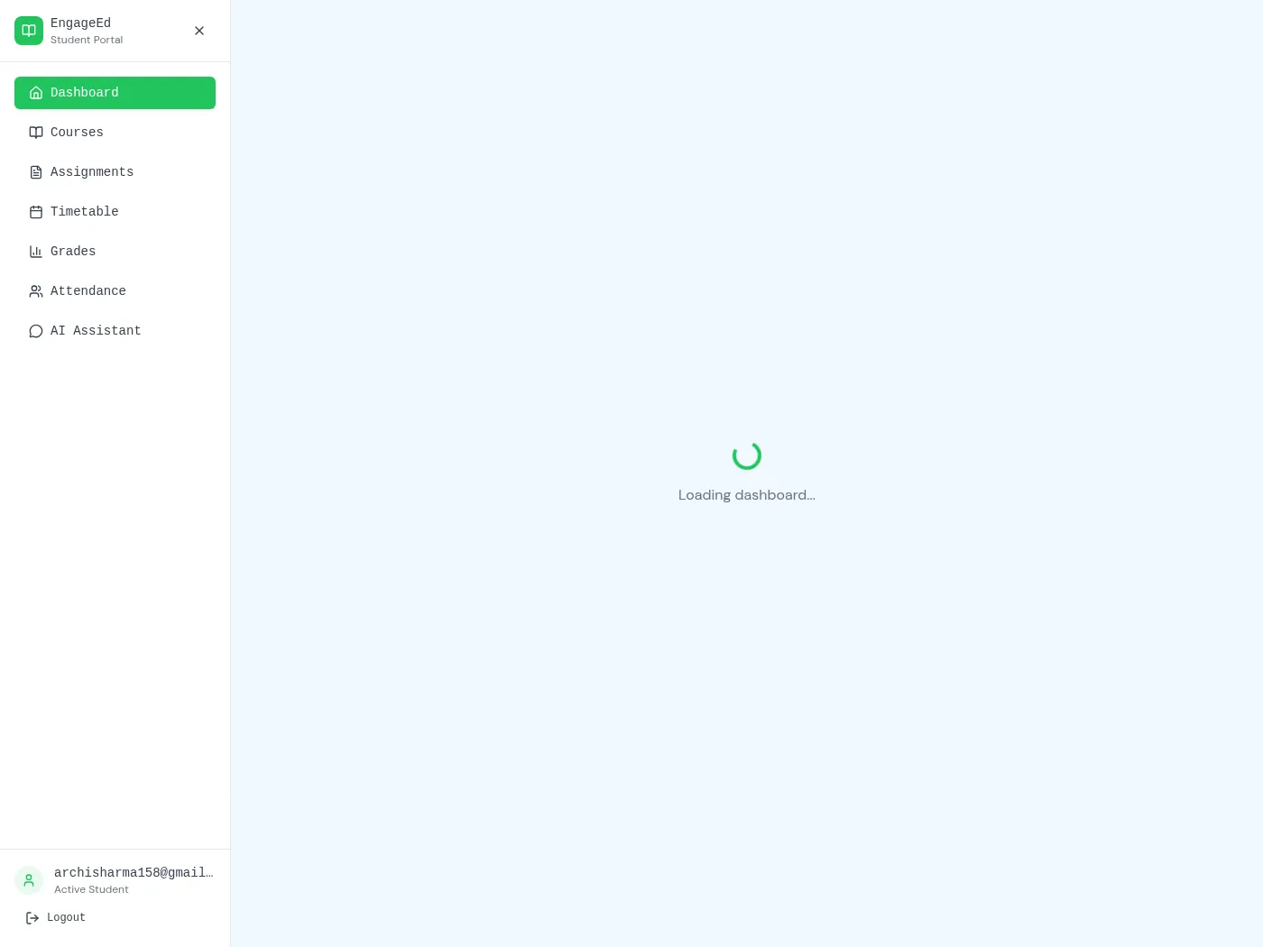 EngageEd: Interactive Student Management ERP with AI-Powered Support