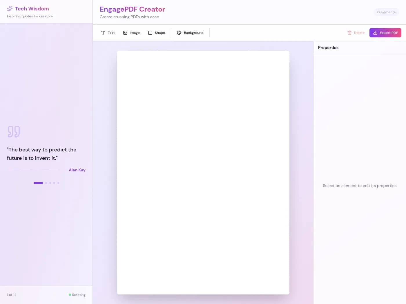 EngagePDF Creator