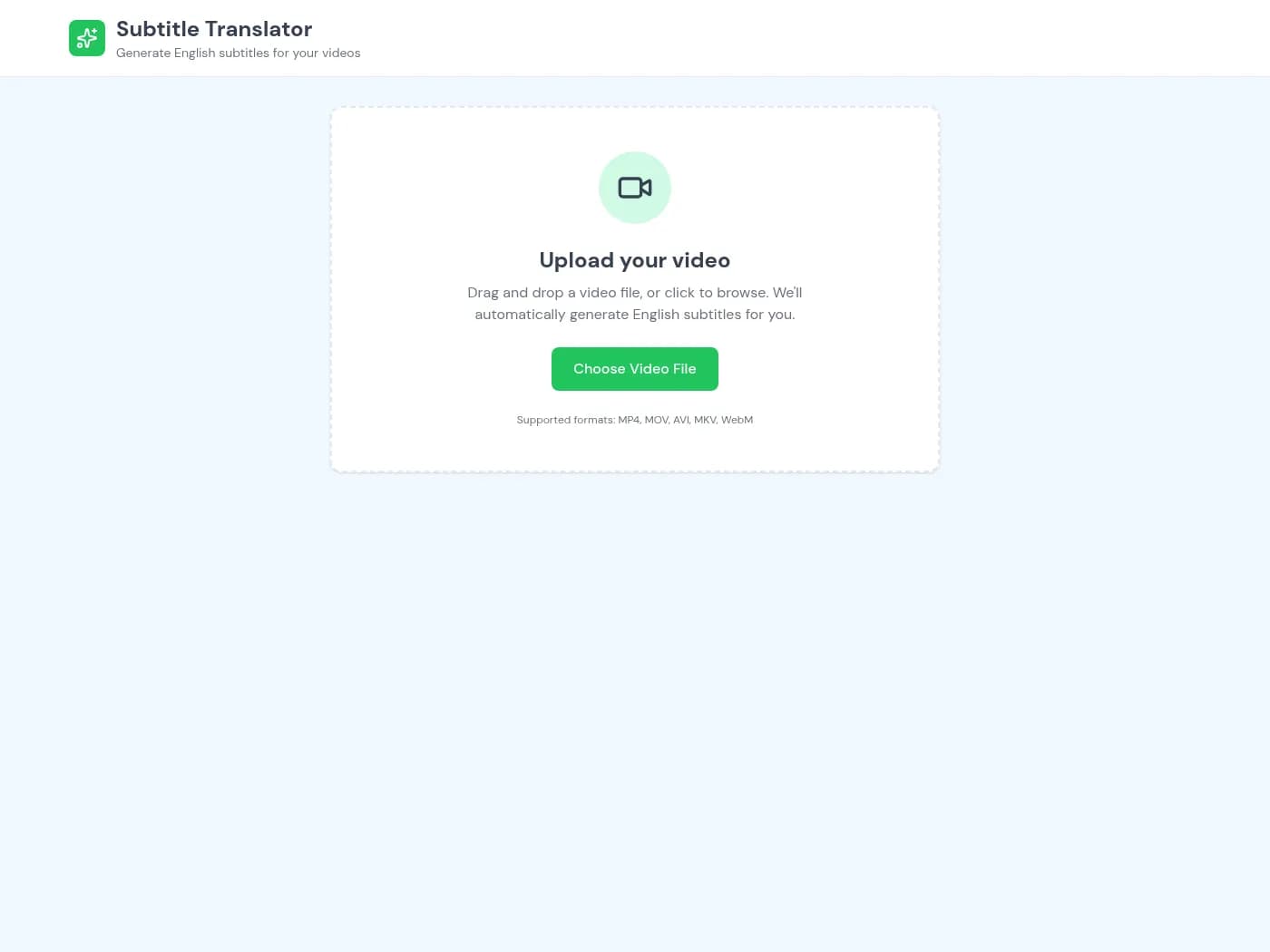English Subtitle Translator Assistant