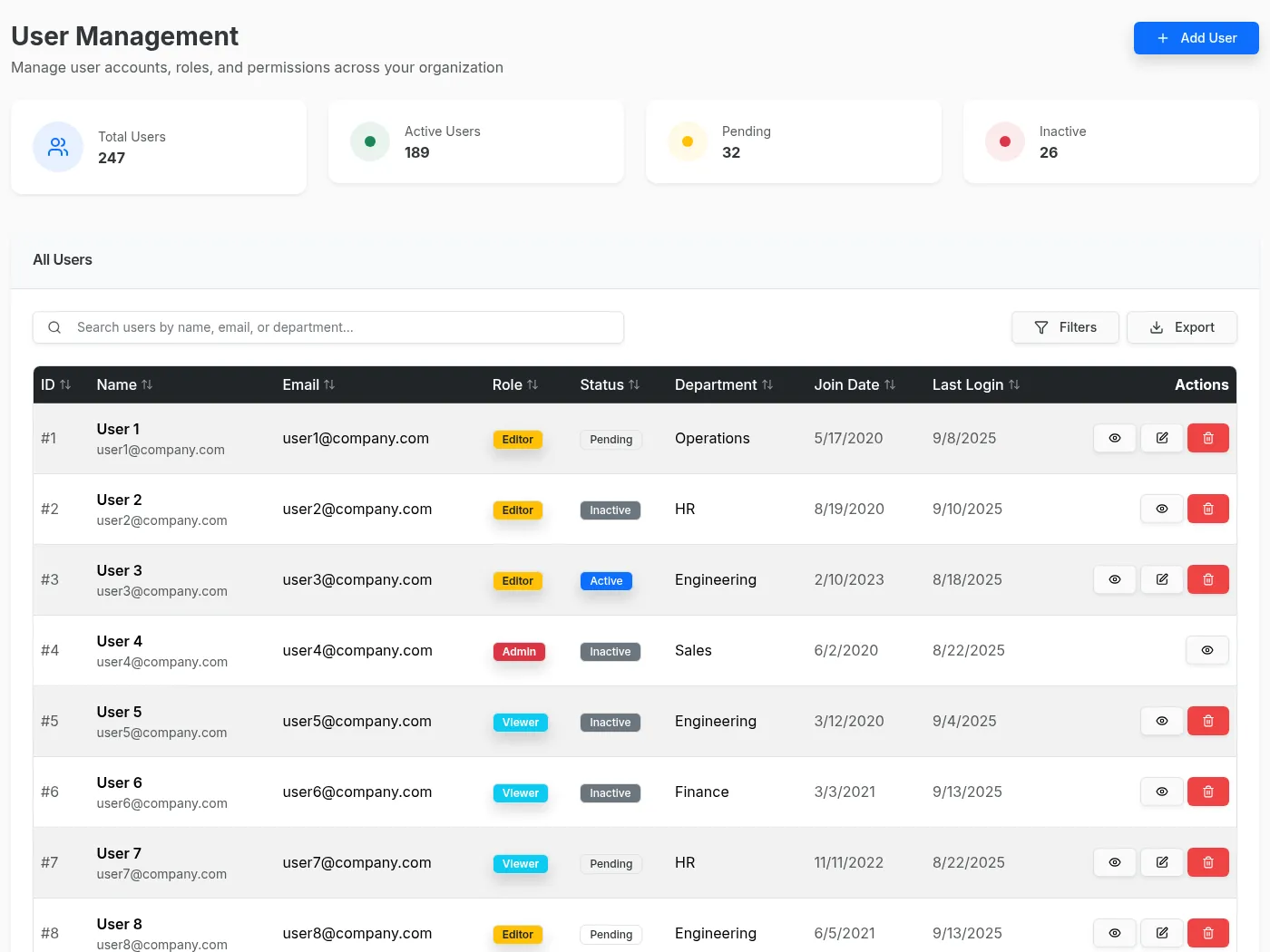 Enterprise-Ready Reusable DataTable Component for React 19 & Bootstrap 5