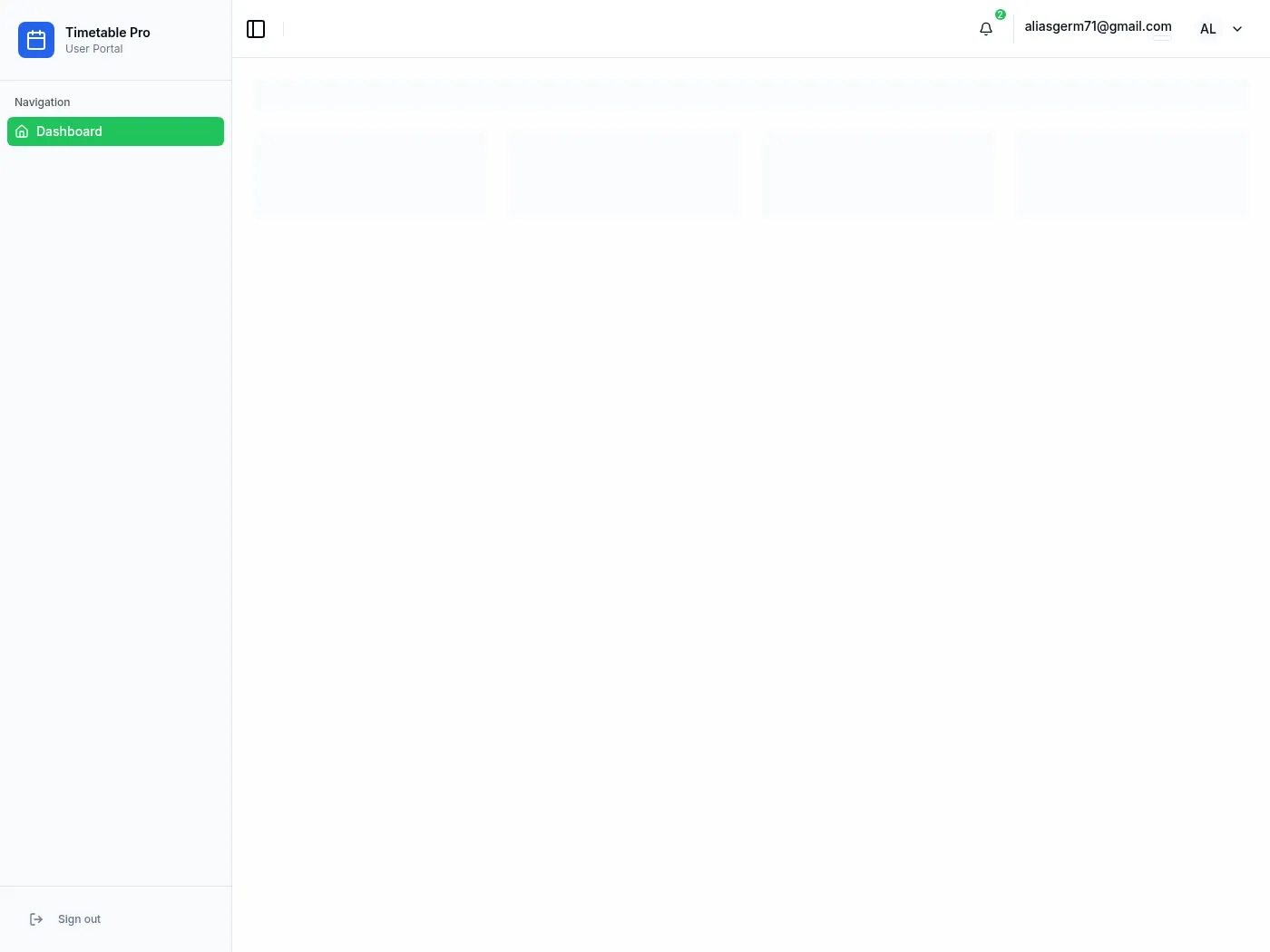 Enterprise Timetable Management System