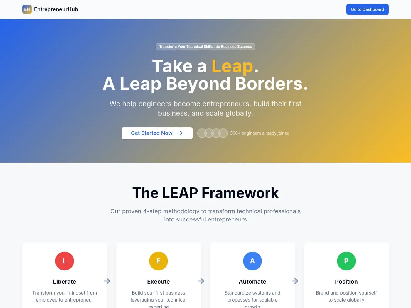 EntrepreneurHub Community App