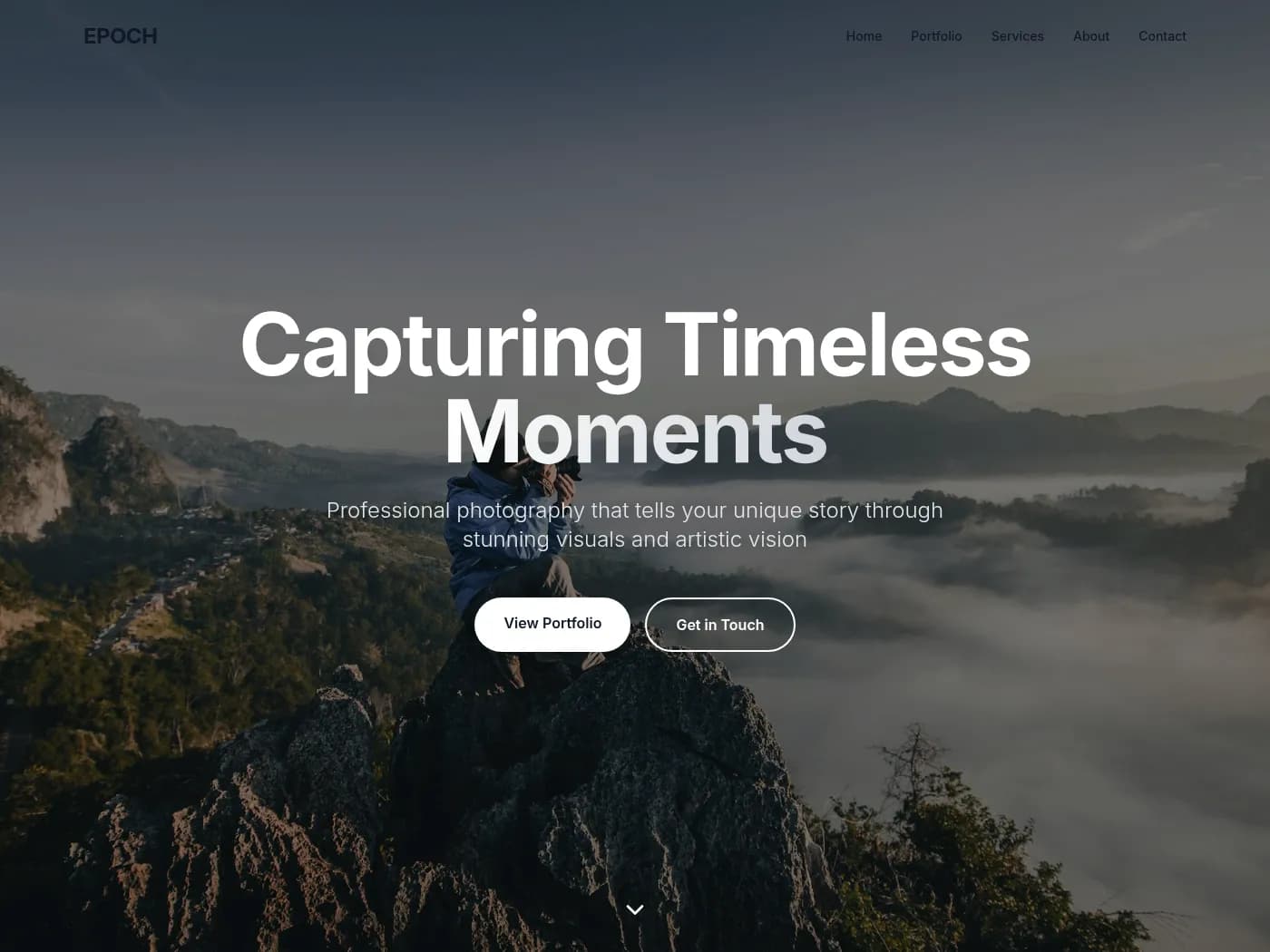 Epoch Photography Website