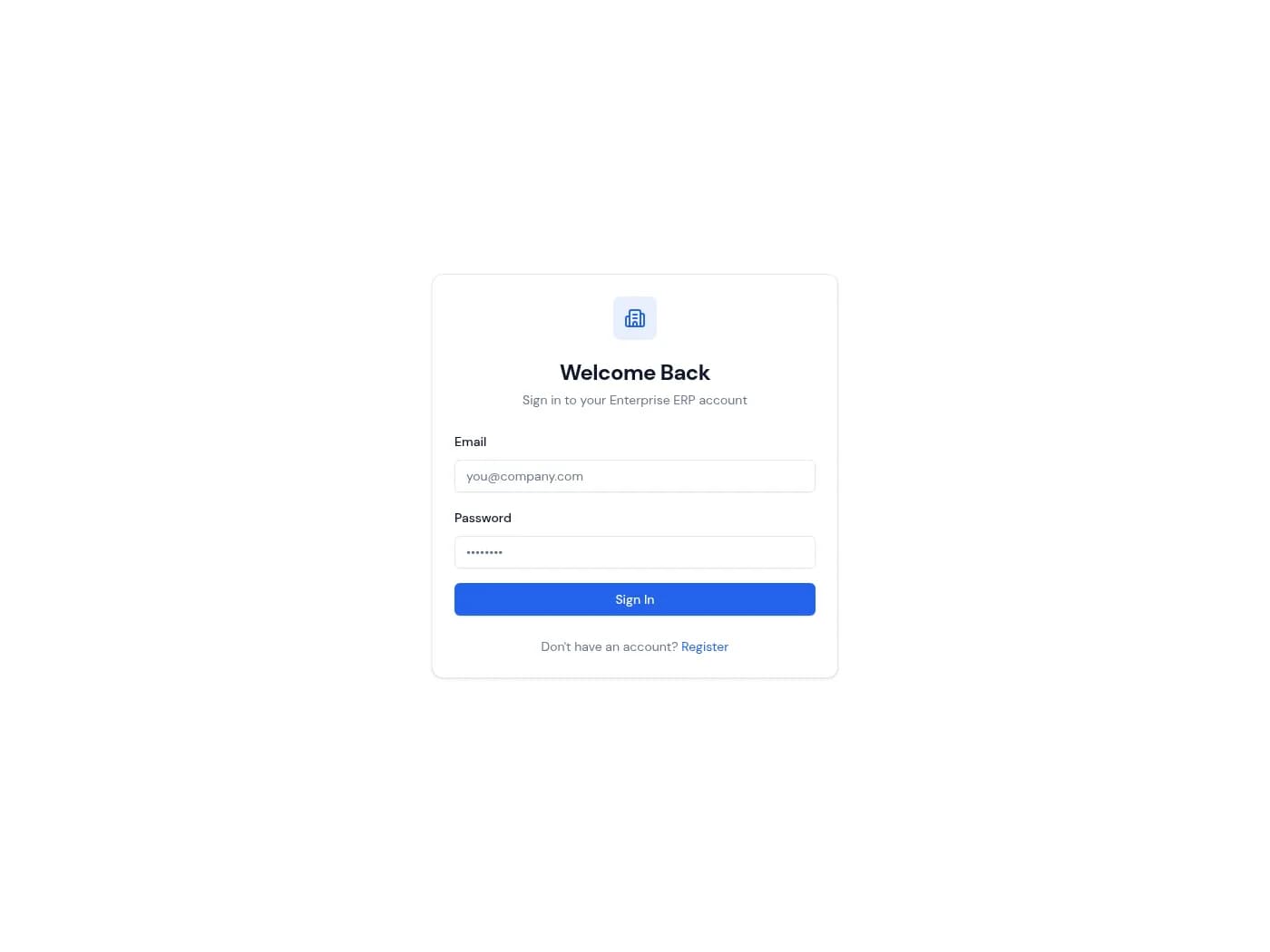 ERP Multi-tenant Enterprise SAAS Platform