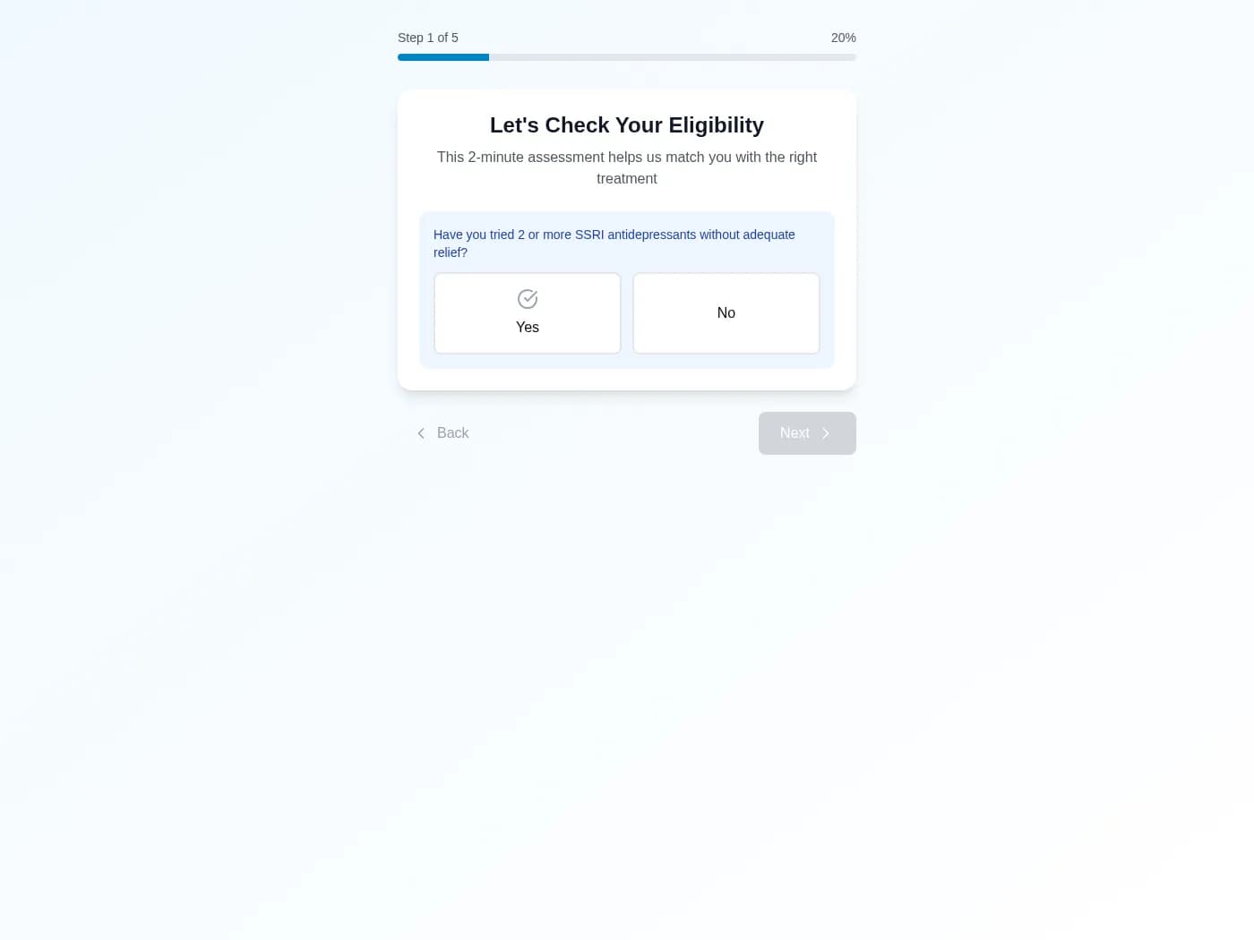 Esketamine Clinic Finder