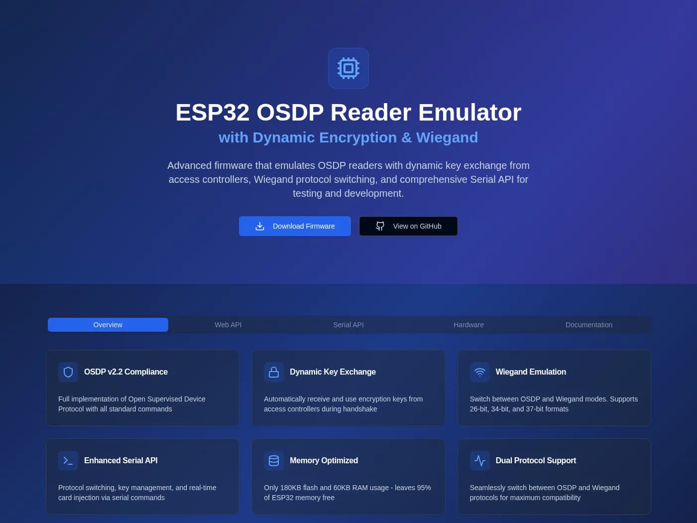 ESP32 OSDP Reader Emulator with Encryption