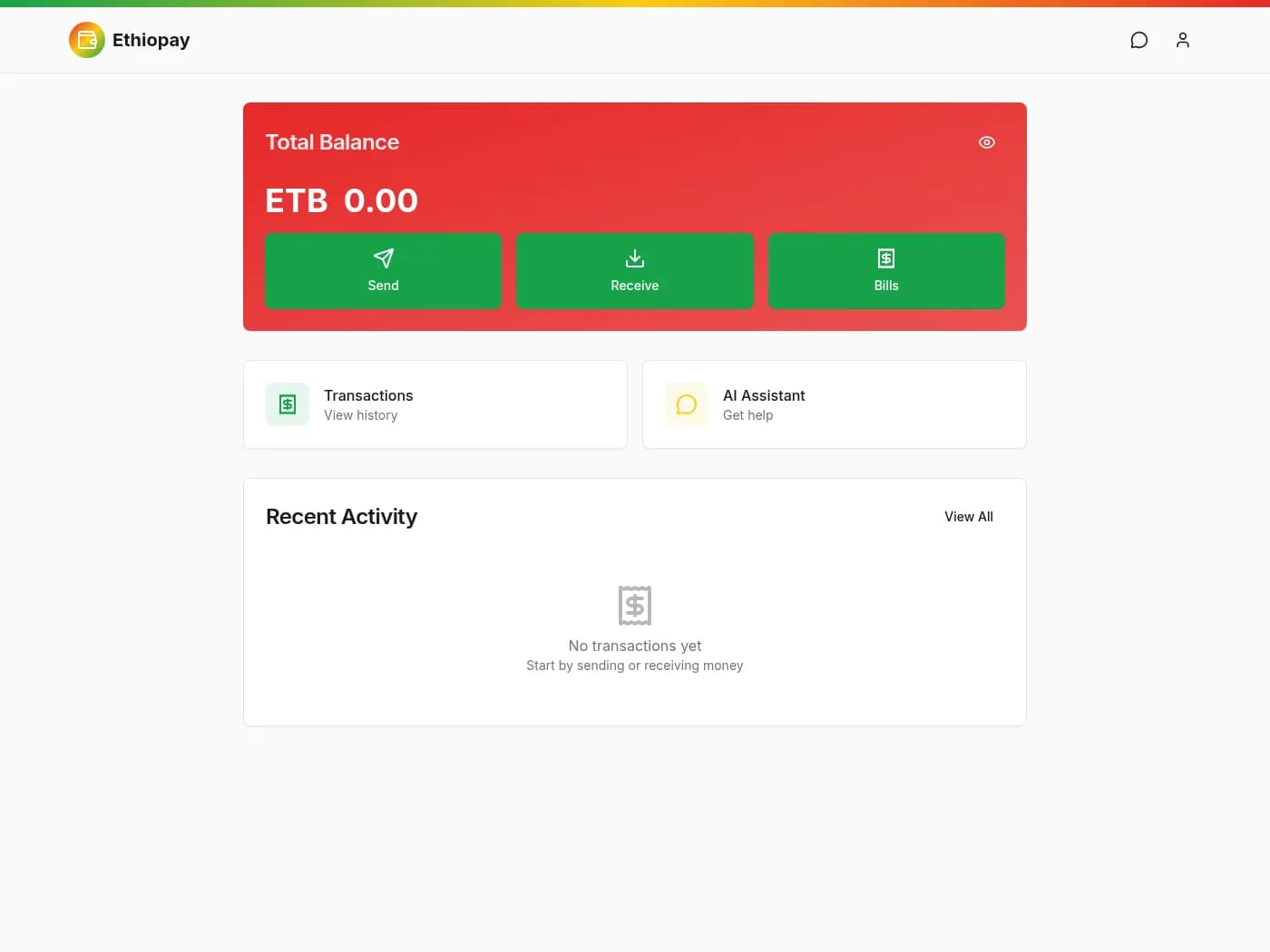 Ethiopay: Secure Ethiopian Digital Wallet With BlinkAI Integration