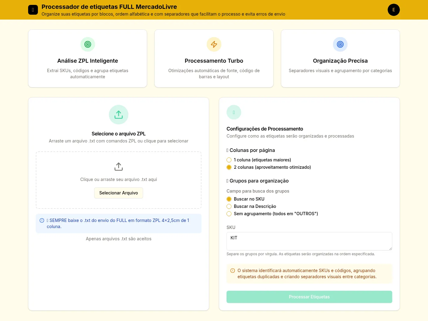 Etiqueta Processor Clone with Secure Authentication