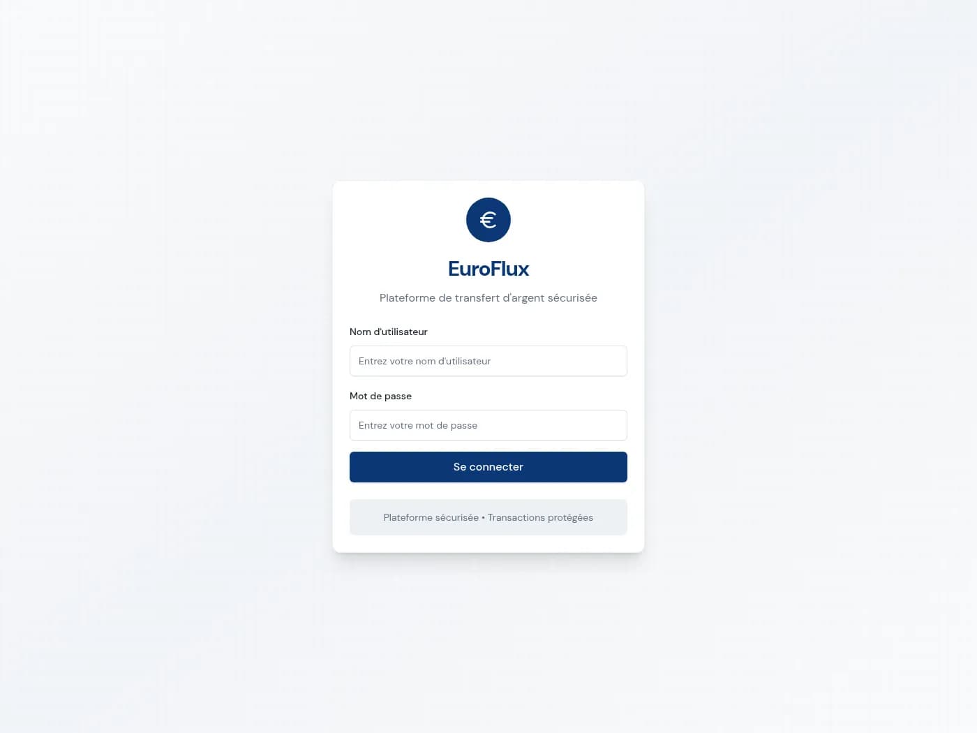 EuroFlux Plateforme