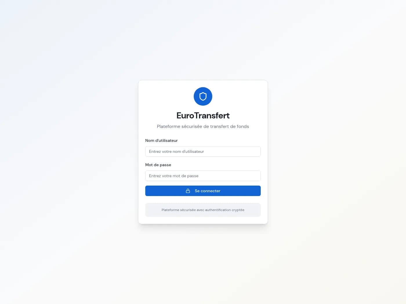 EuroTransfert Plateforme