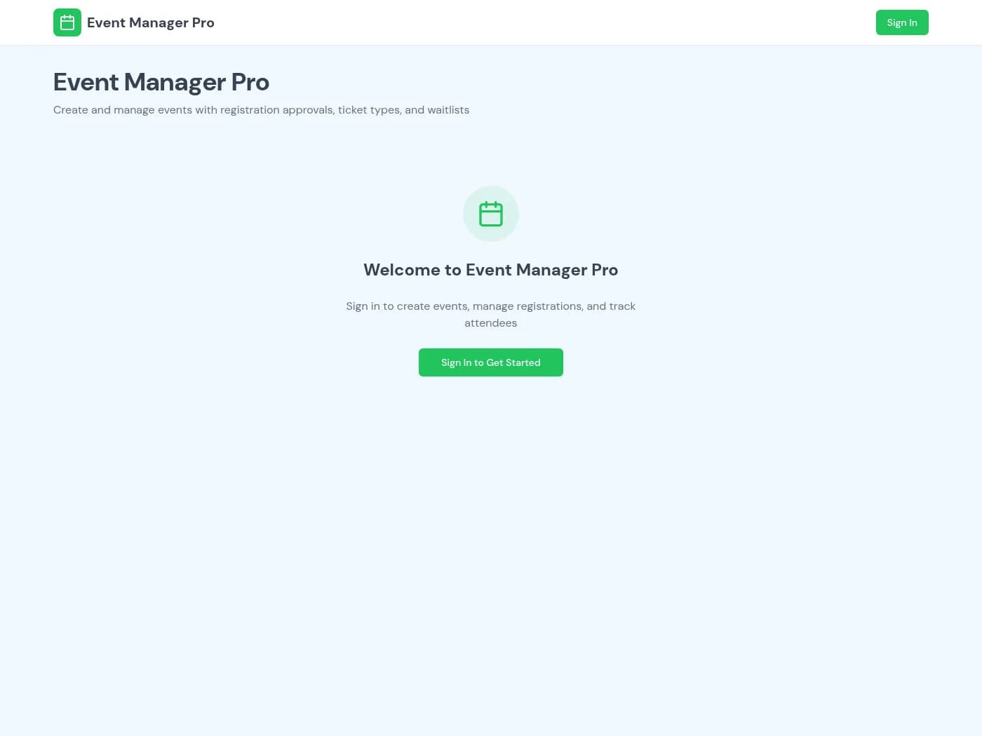 Event Manager Pro: Advanced Event Registration & Payments App