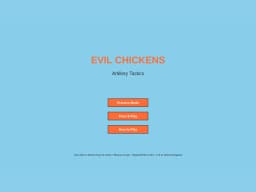 Evil Chickens: Tactical 2D Artillery Game with Destructible Terrain and Feisty Poultry Squads
