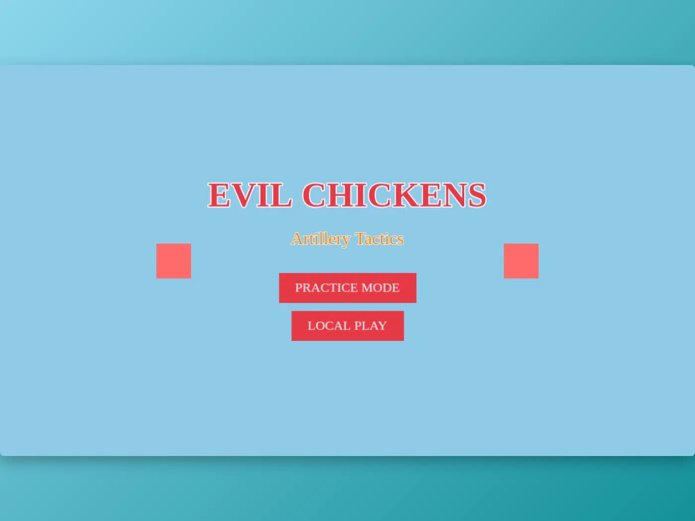 Evil Chickens – Turn-Based 2D Artillery Warfare
