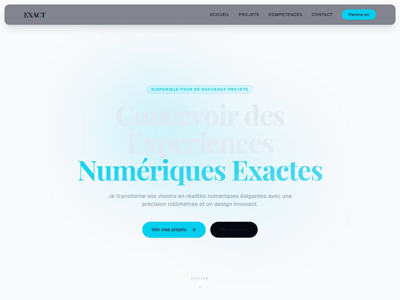 Exact Portfolio Showcase