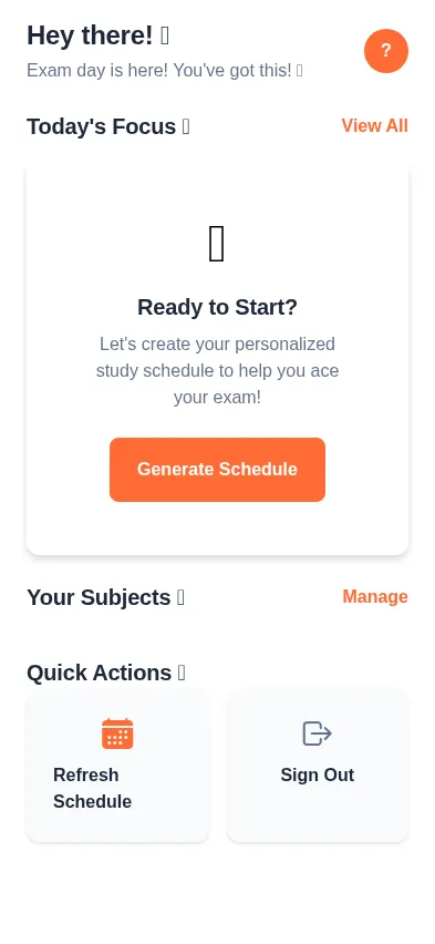 ExamPrep Mobile Coach