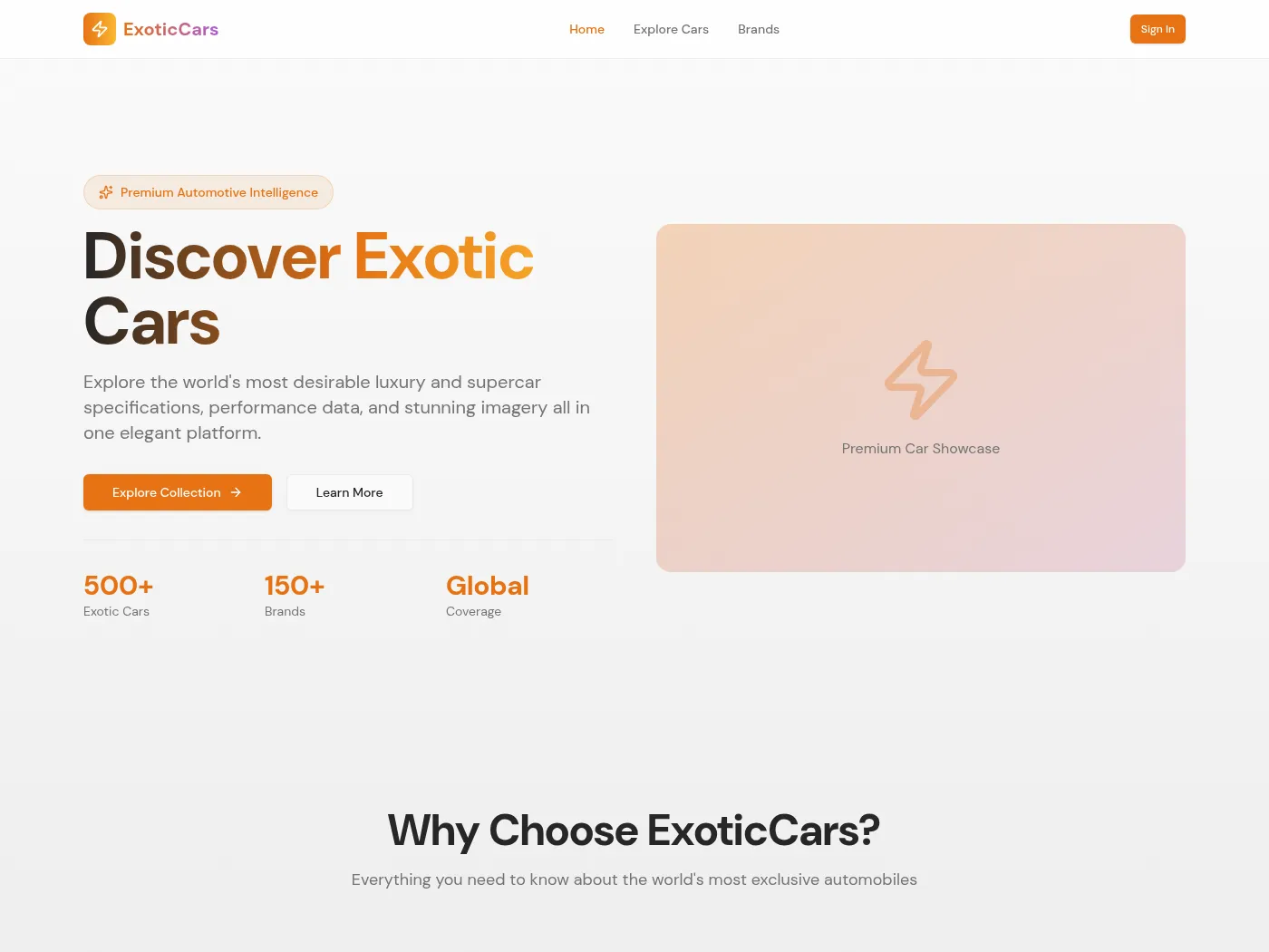 Exotic Car Explorer (Remix)
