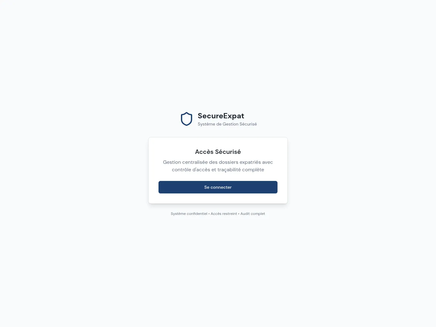 Expatriate Secure Manager