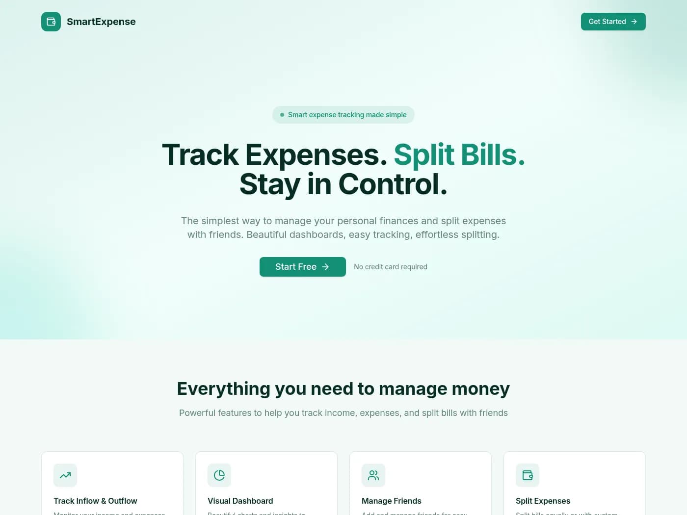 SmartExpense Splitter