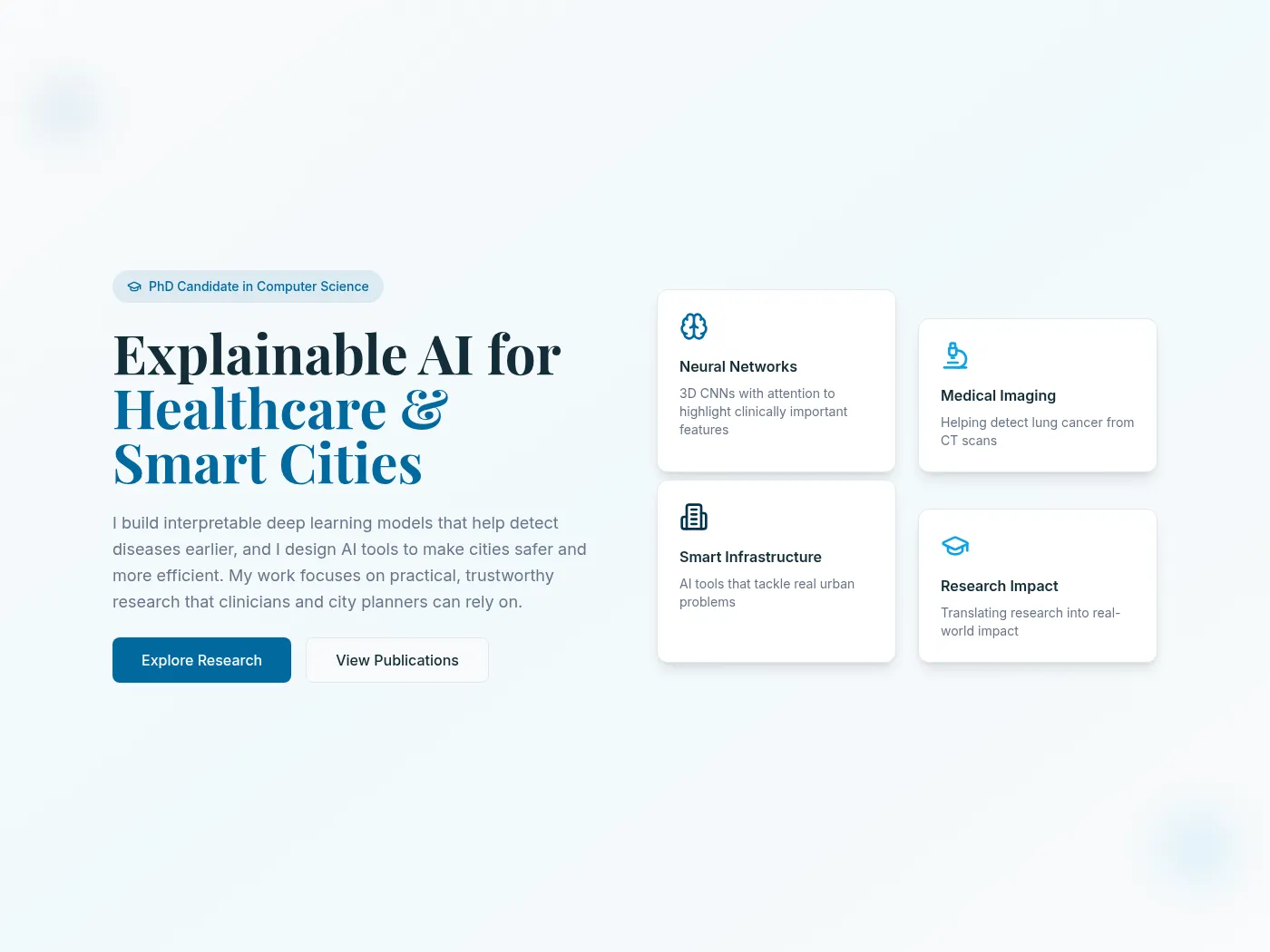 Explainable AI for Healthcare Diagnostics and Smart Urban Solutions