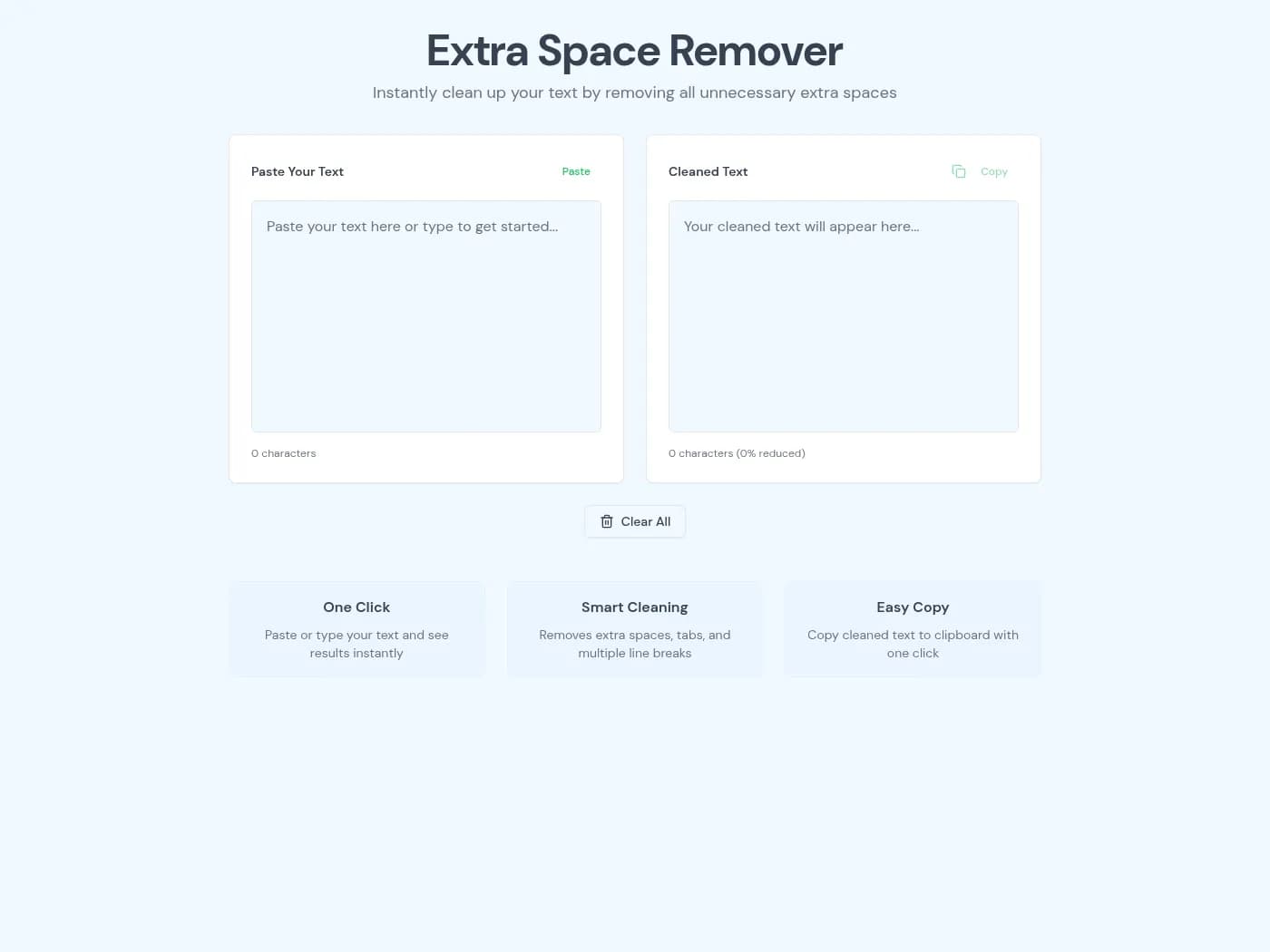 Extra Space Remover