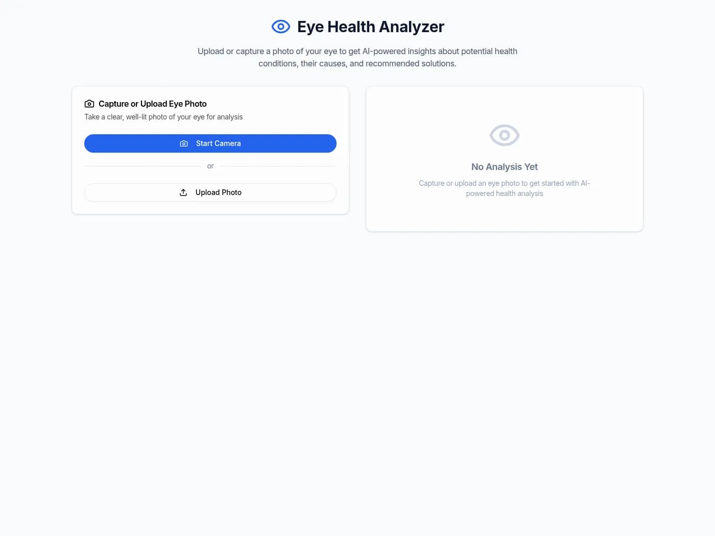 Eye Health Analyzer