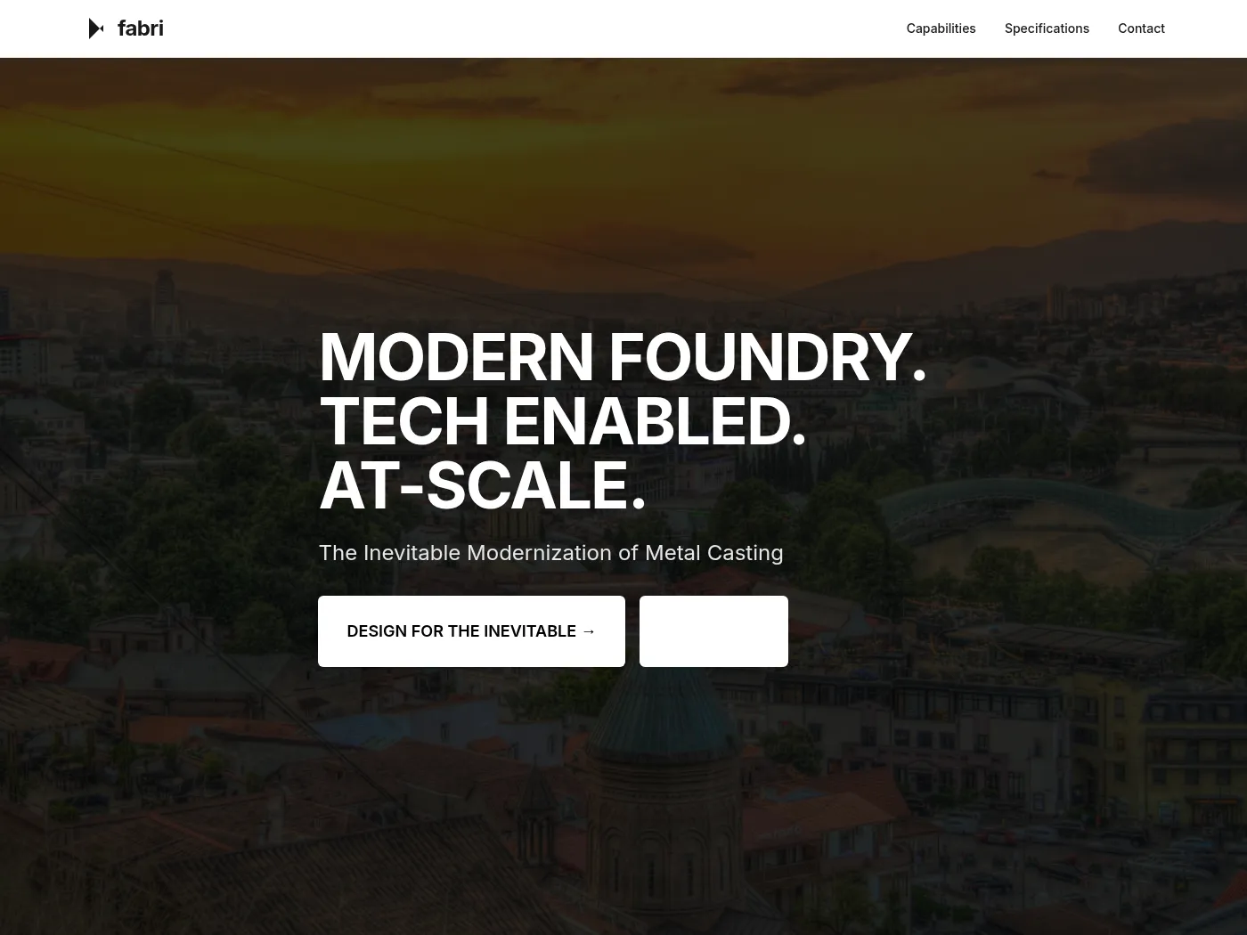 Fabri Website Clone Inspired by Howmet