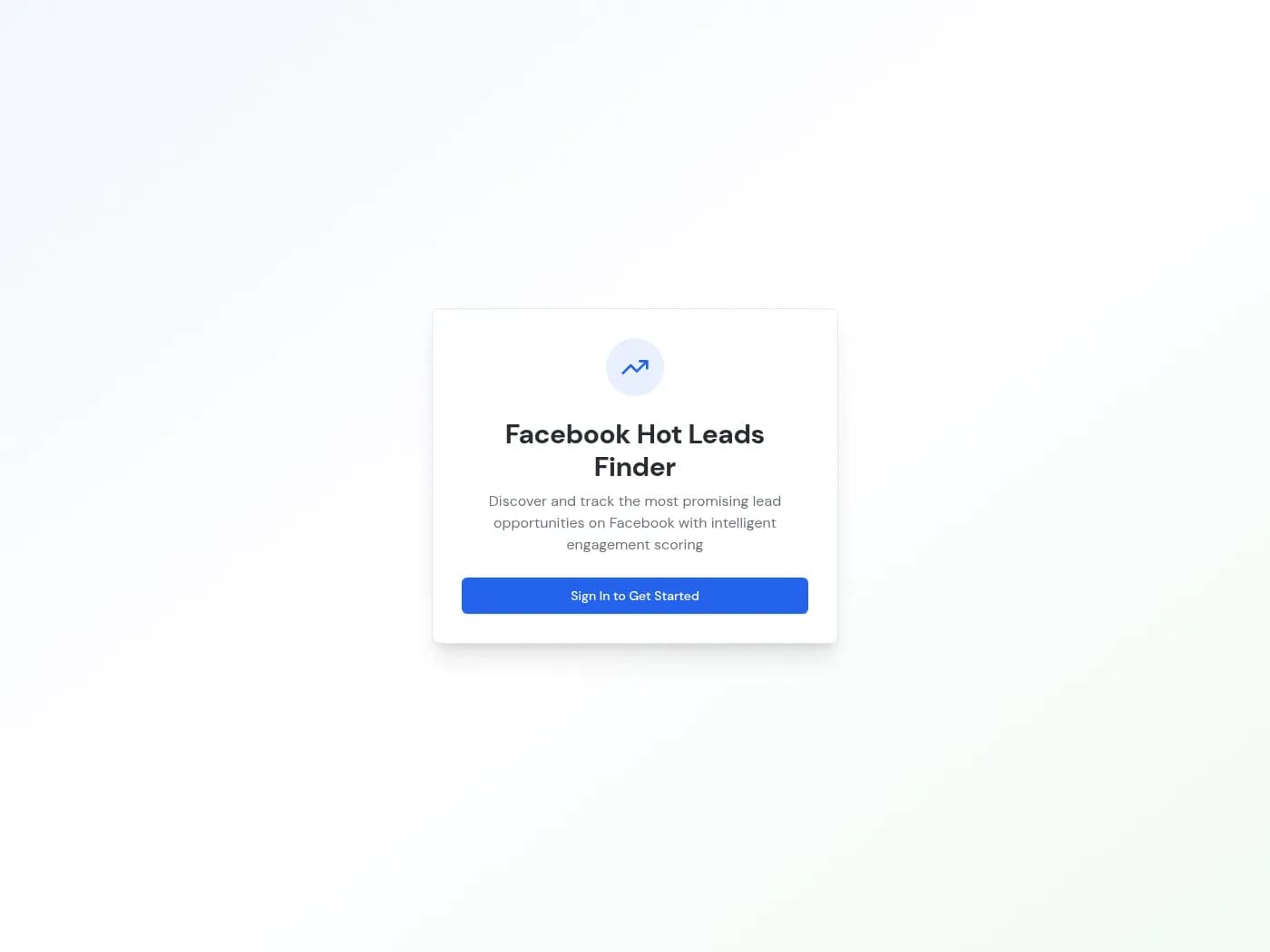 Facebook Hot Leads Finder