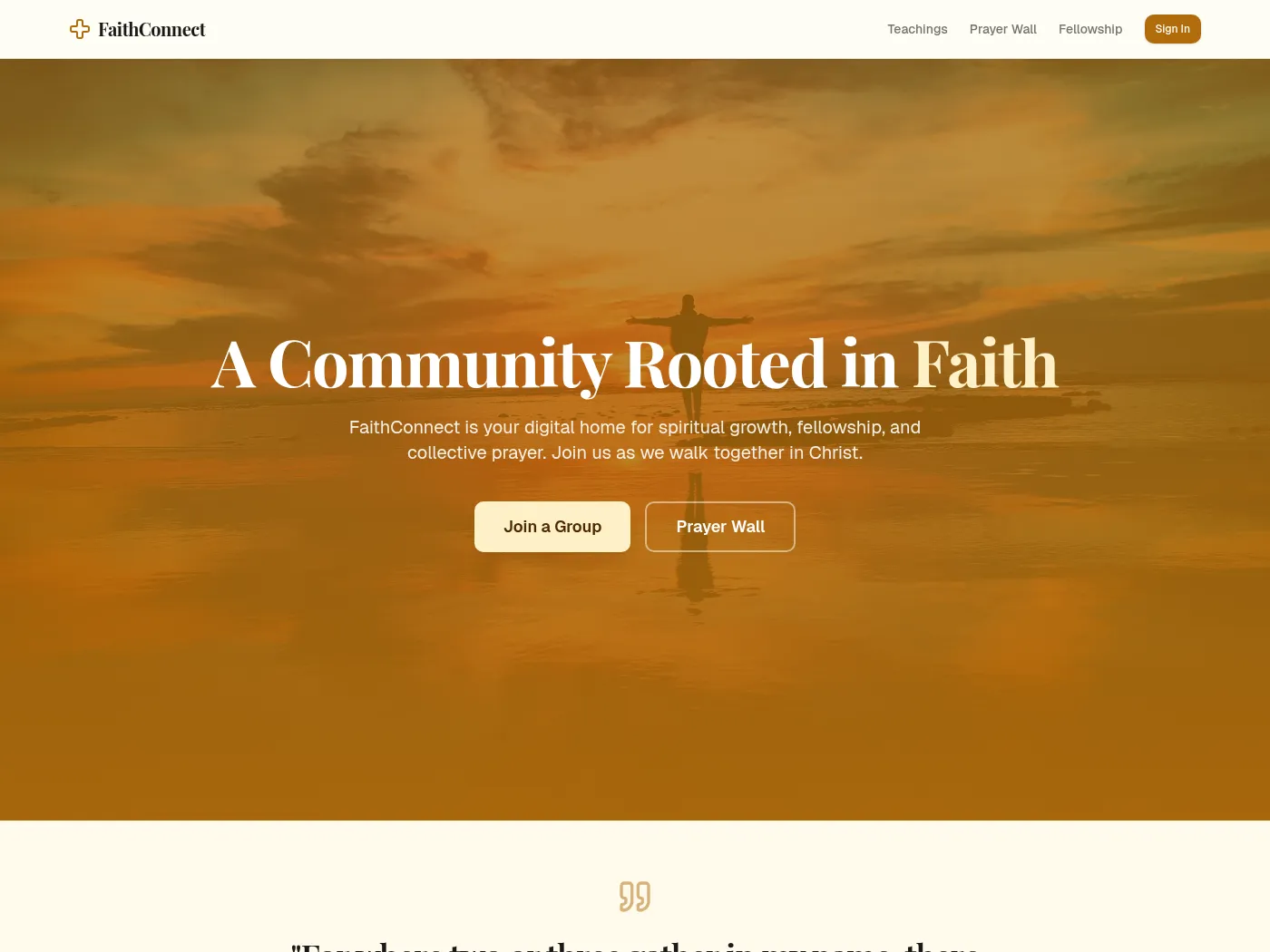 FaithConnect Platform