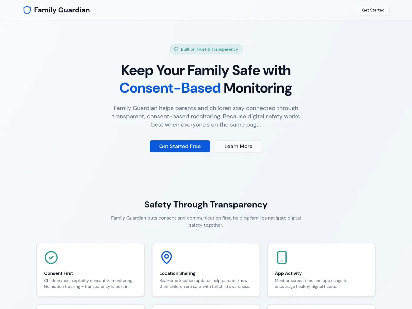 Family Guardian - Child Phone Data & Location Monitor
