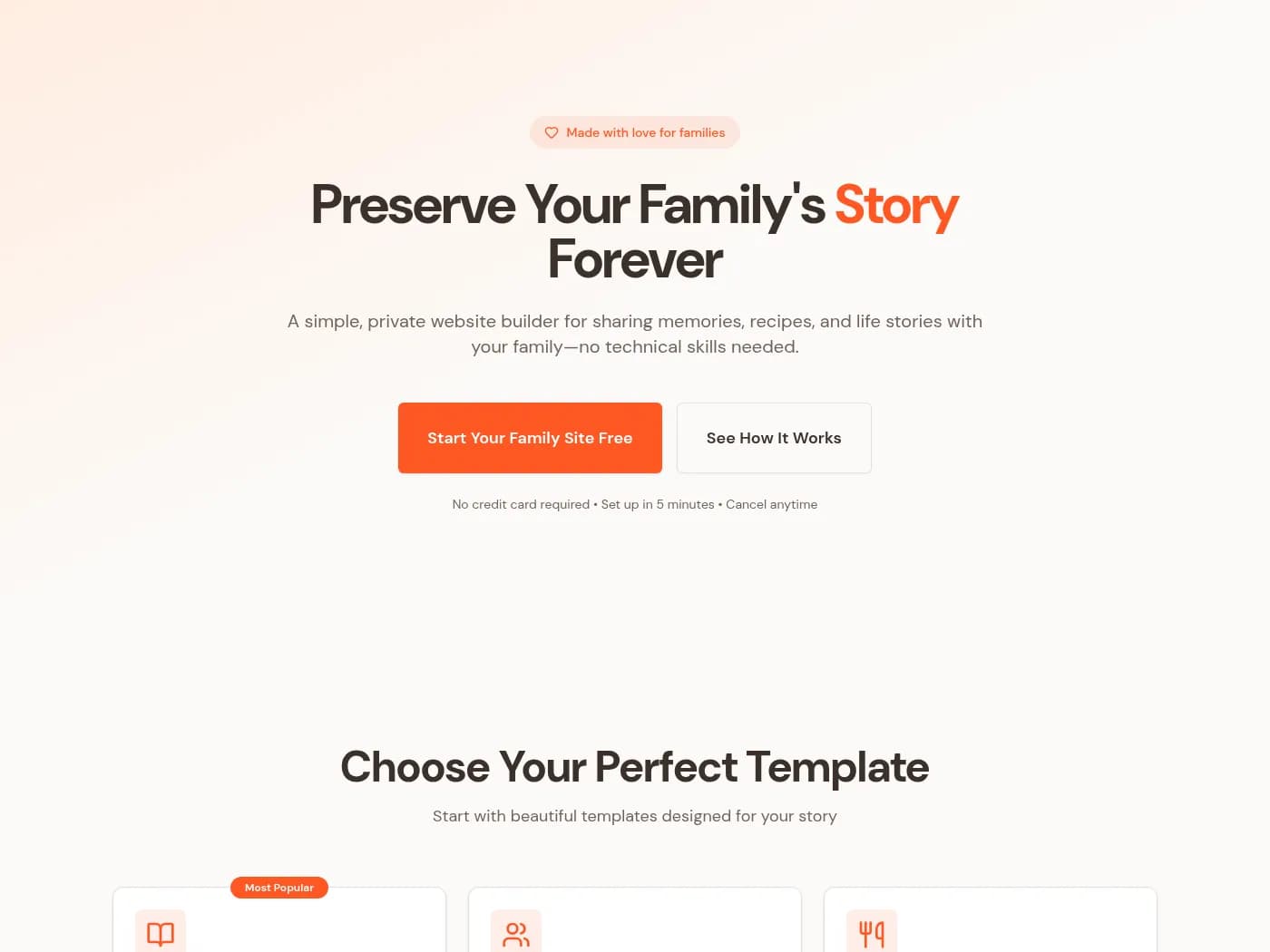 FamilyHub Memories Builder