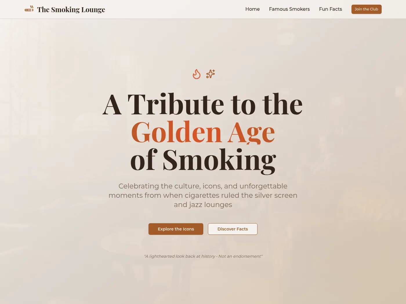 Famous Smokers Tribute Hub