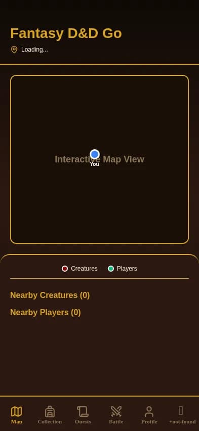 Fantasy D&D Go: Augmented Reality Adventure App