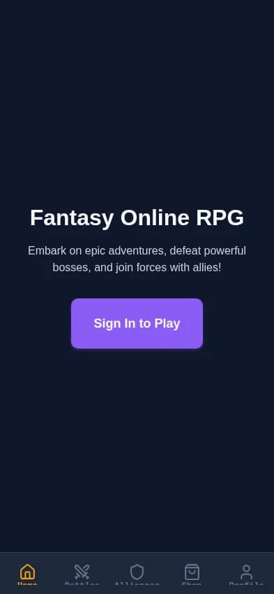 Fantasy Online RPG: Multiplayer Adventure & Boss Battles