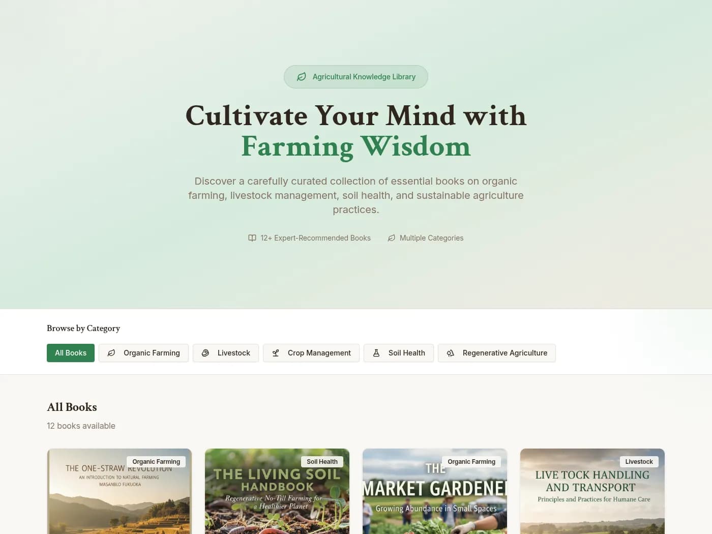 Farming Books Hub