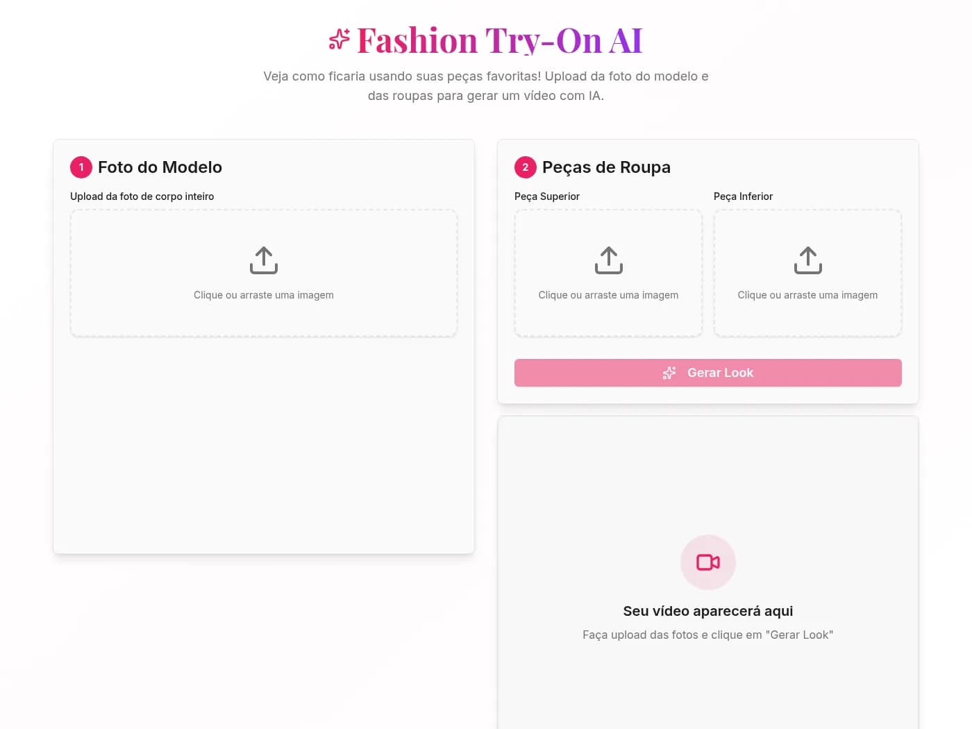 Fashion Try-On AI Video Generator
