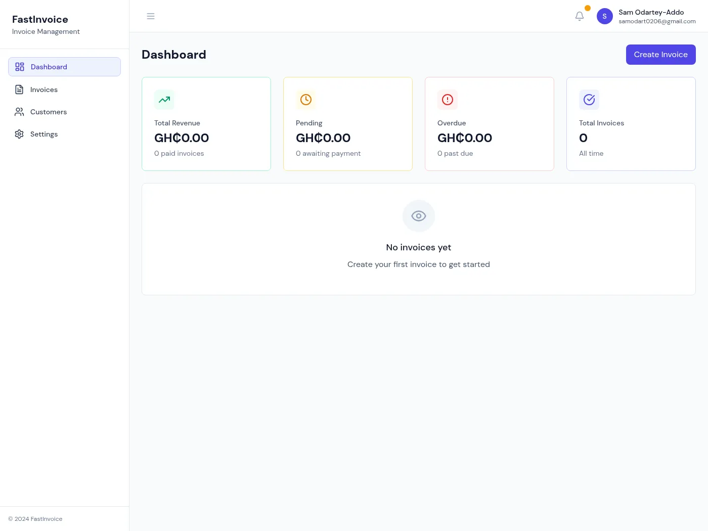 FastInvoice - Automated Invoicing & Payment System for Freelancers and SMEs