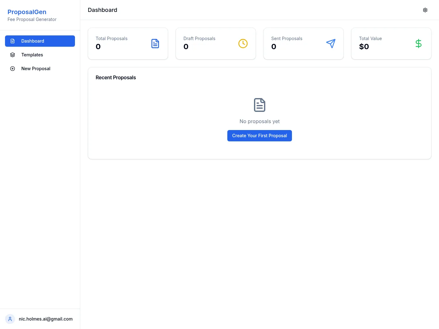 Fee Proposal Generator with Template Adaptation