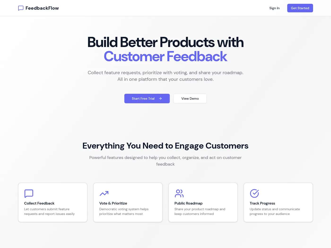 FeedbackFlow SaaS