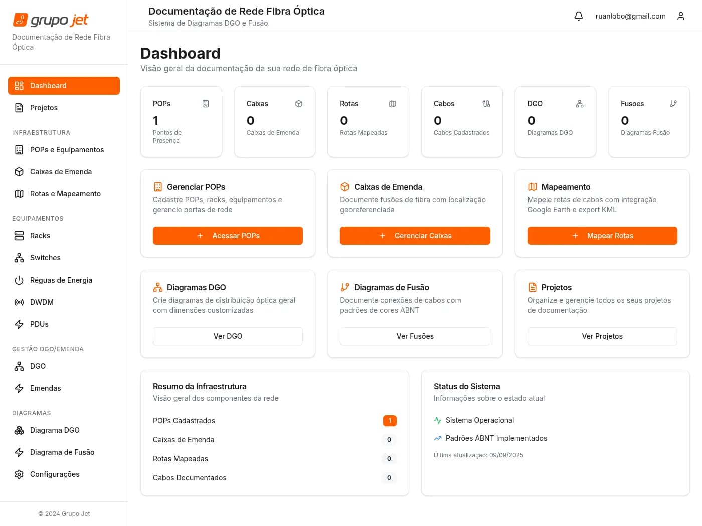 Fiber Optic Network Documentation and Fusion Diagram App