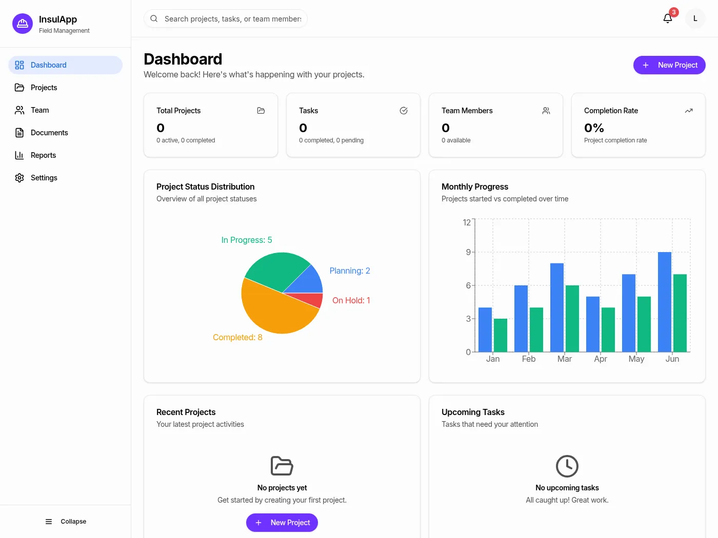 Field Insulation Management App