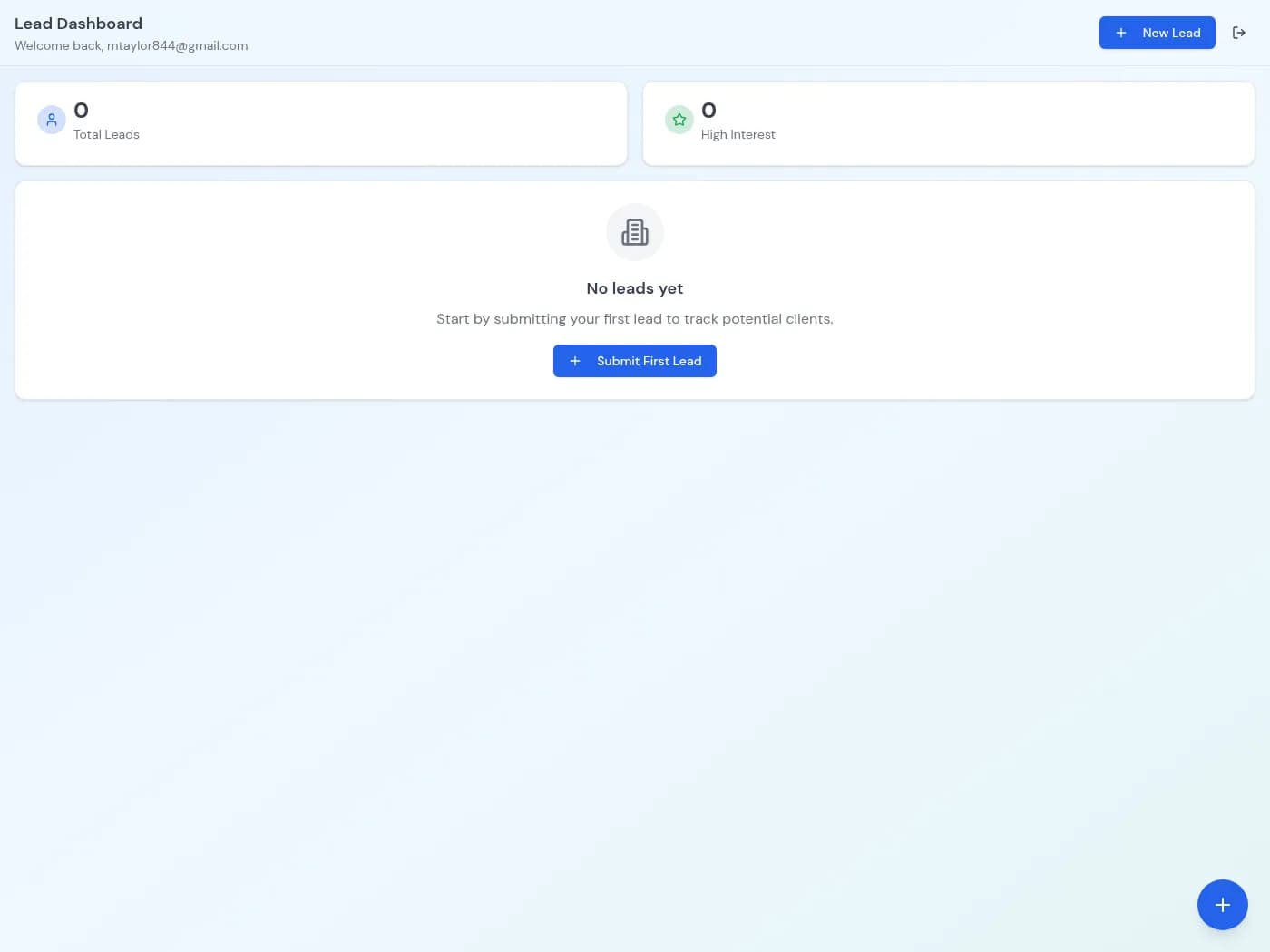 Field Rep Lead Submission App