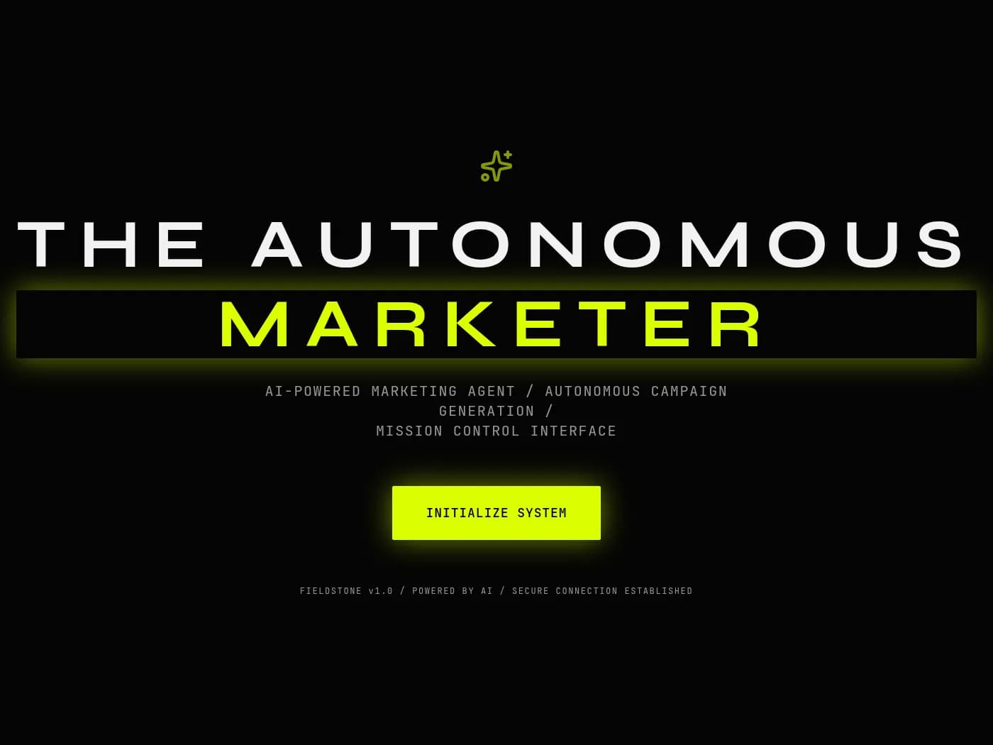 Fieldstone: AI-powered Autonomous Marketing Agent SaaS