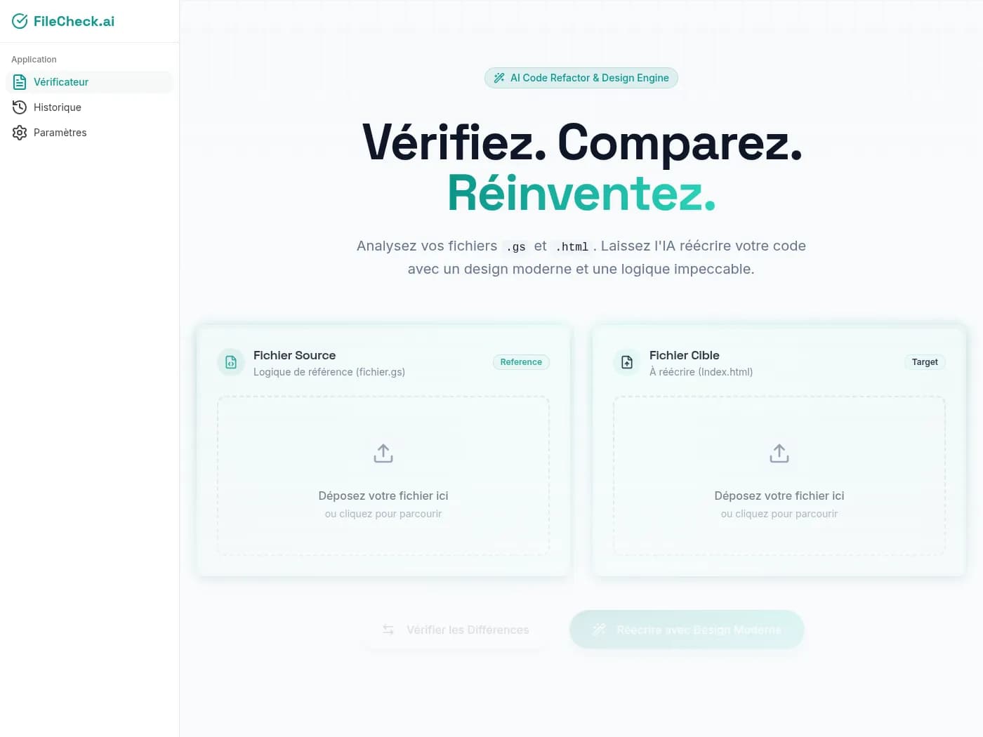 File Checker & Rewriter