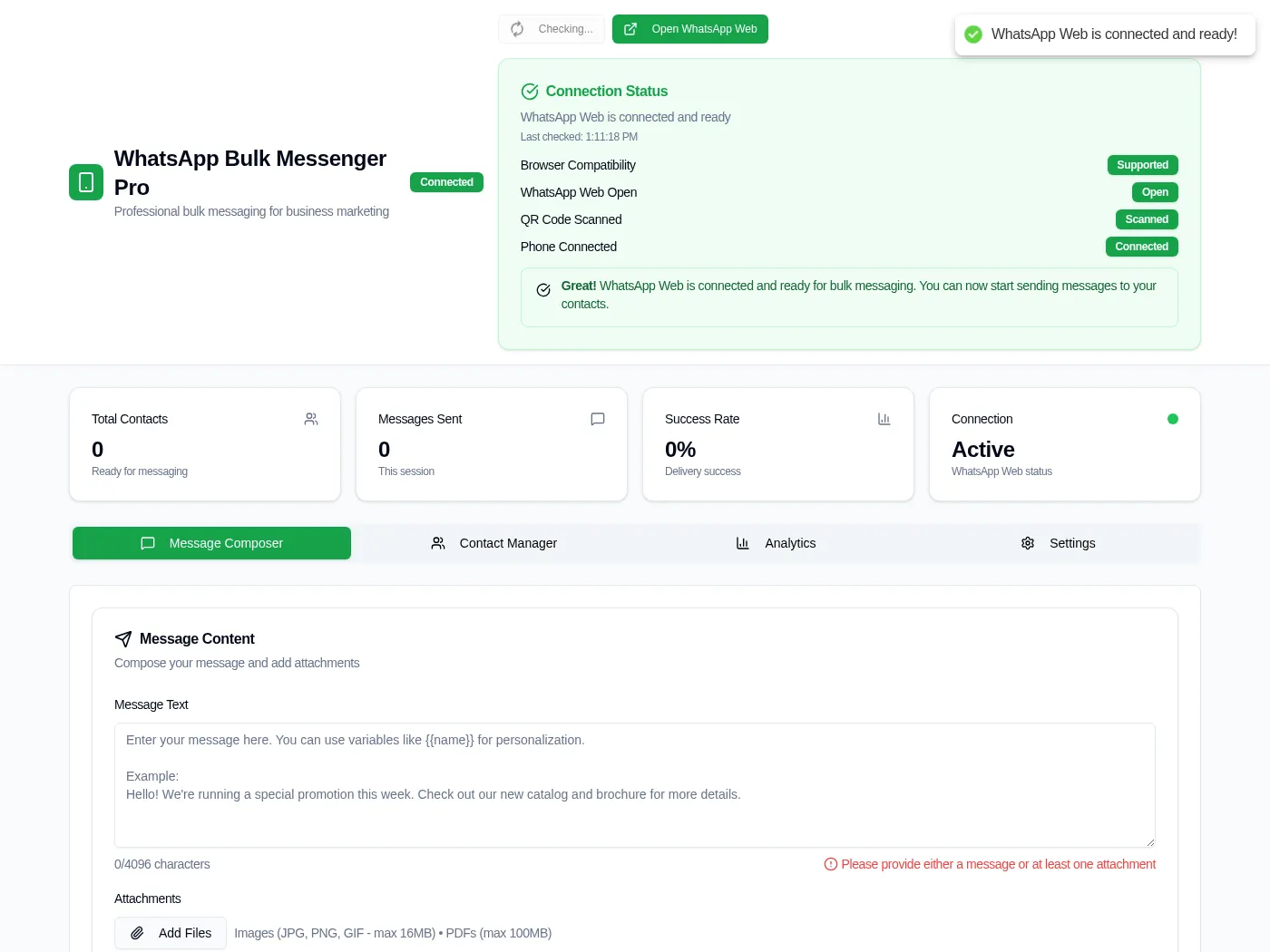 File Functionality Checker