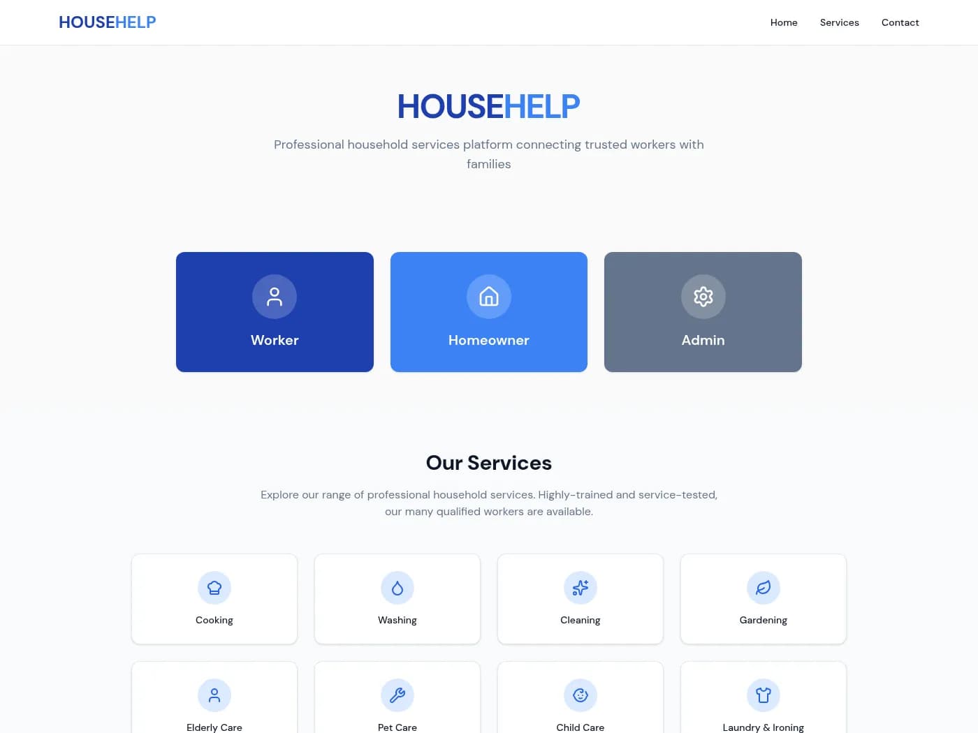 Househelp Platform