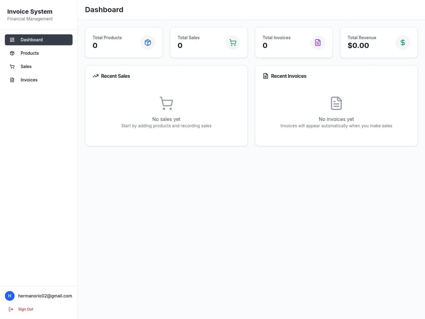 Automated Sales Invoice Generator