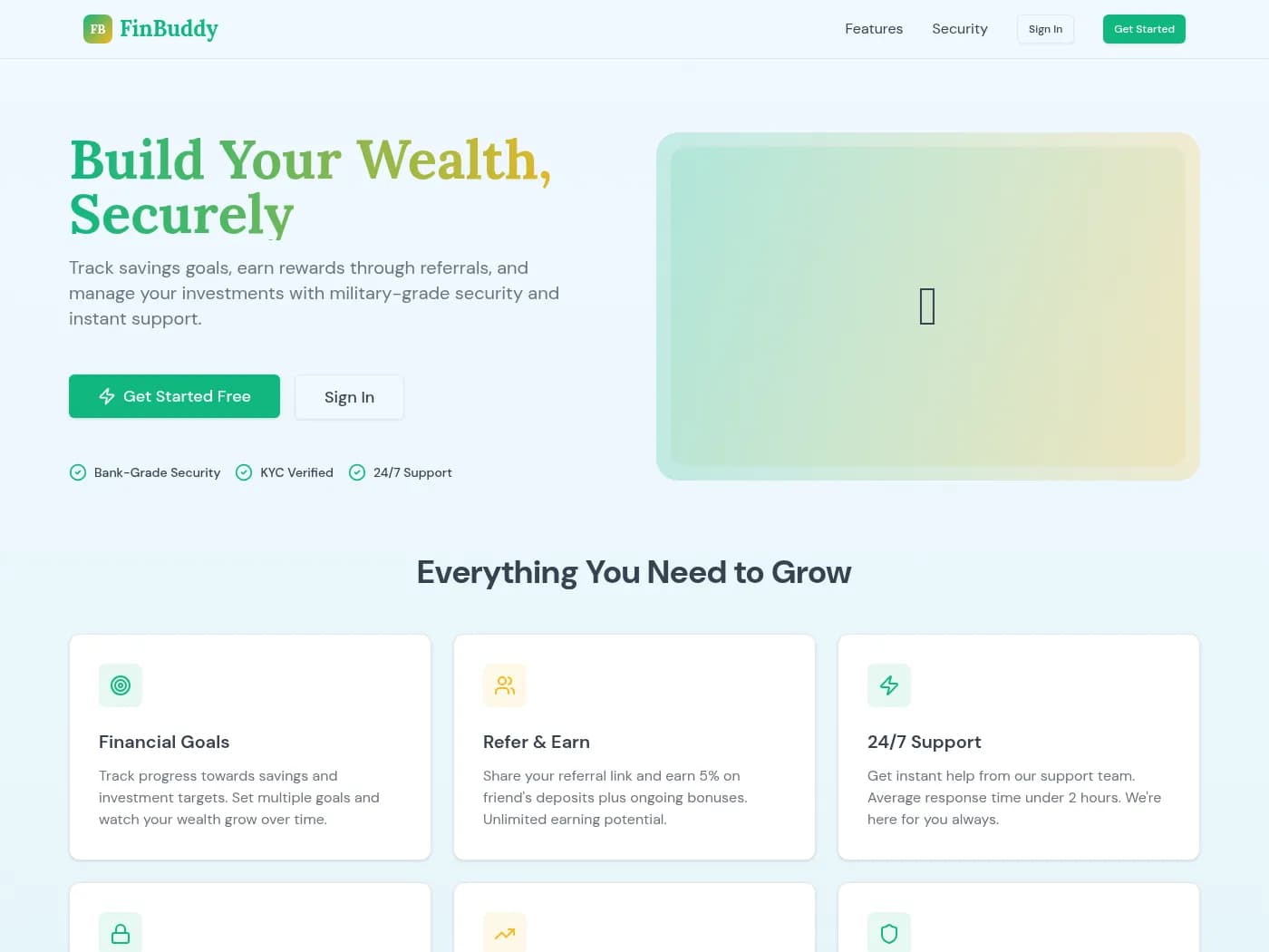 FinBuddy: Secure Personal Finance & Investment Goal Tracker