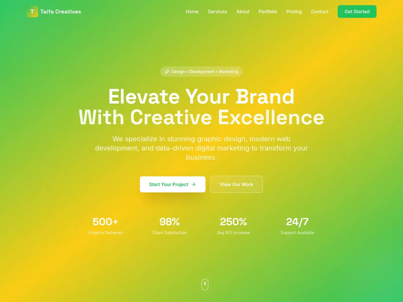 FinchFrame Digital Marketing Agency Website